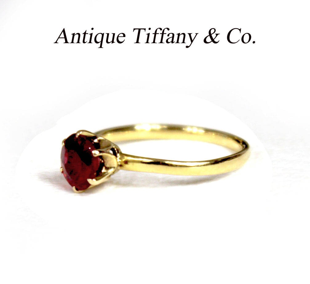 Tiffany and co ruby store