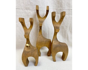 Modern Reindeer - Etsy