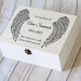 Personalised Funeral Box, Ashes Holder, Urn Human Cremation, Memorial ...