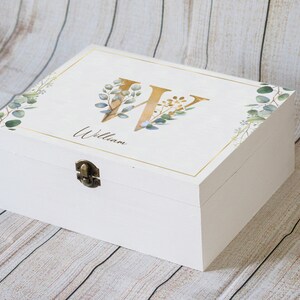 Personalised Monogram Box Custom Memory Box Personalized - Etsy UK