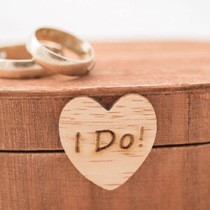 Personalized Wedding Box, Ring Bearer Box, I Do Ring Box, Engagement ...
