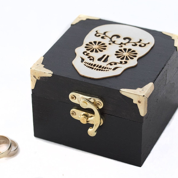 Skull Ring Box - Etsy