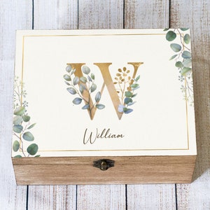 Personalised Monogram Box Custom Memory Box Personalized - Etsy UK