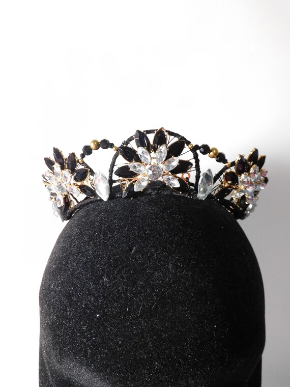 Mia // Jewelled ballet dance tiara crown headpiece | Etsy