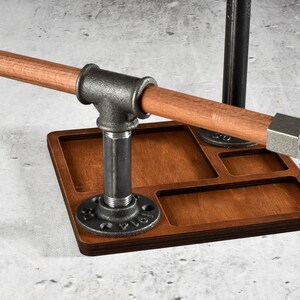 Industrial Pipe Watch Stand Rack Display Bracelet Tray Base Catch All ...
