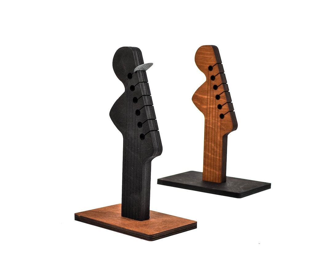 Guitar Picks Holder Standing Stand Desk Organizer Storage Display Gift ...