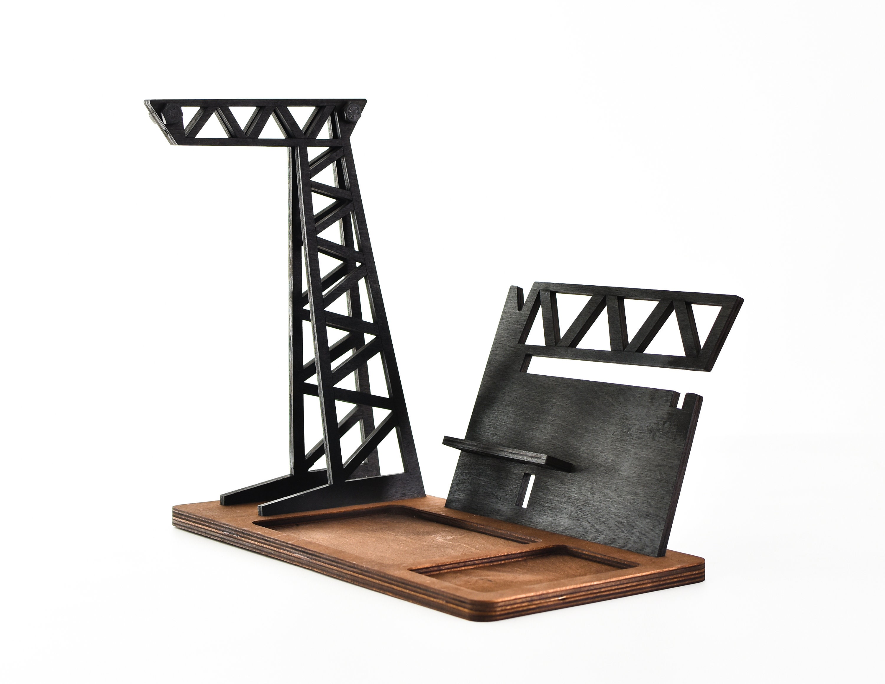 Docking Station Nightstand Organizer Headphone Stand Rack - Etsy