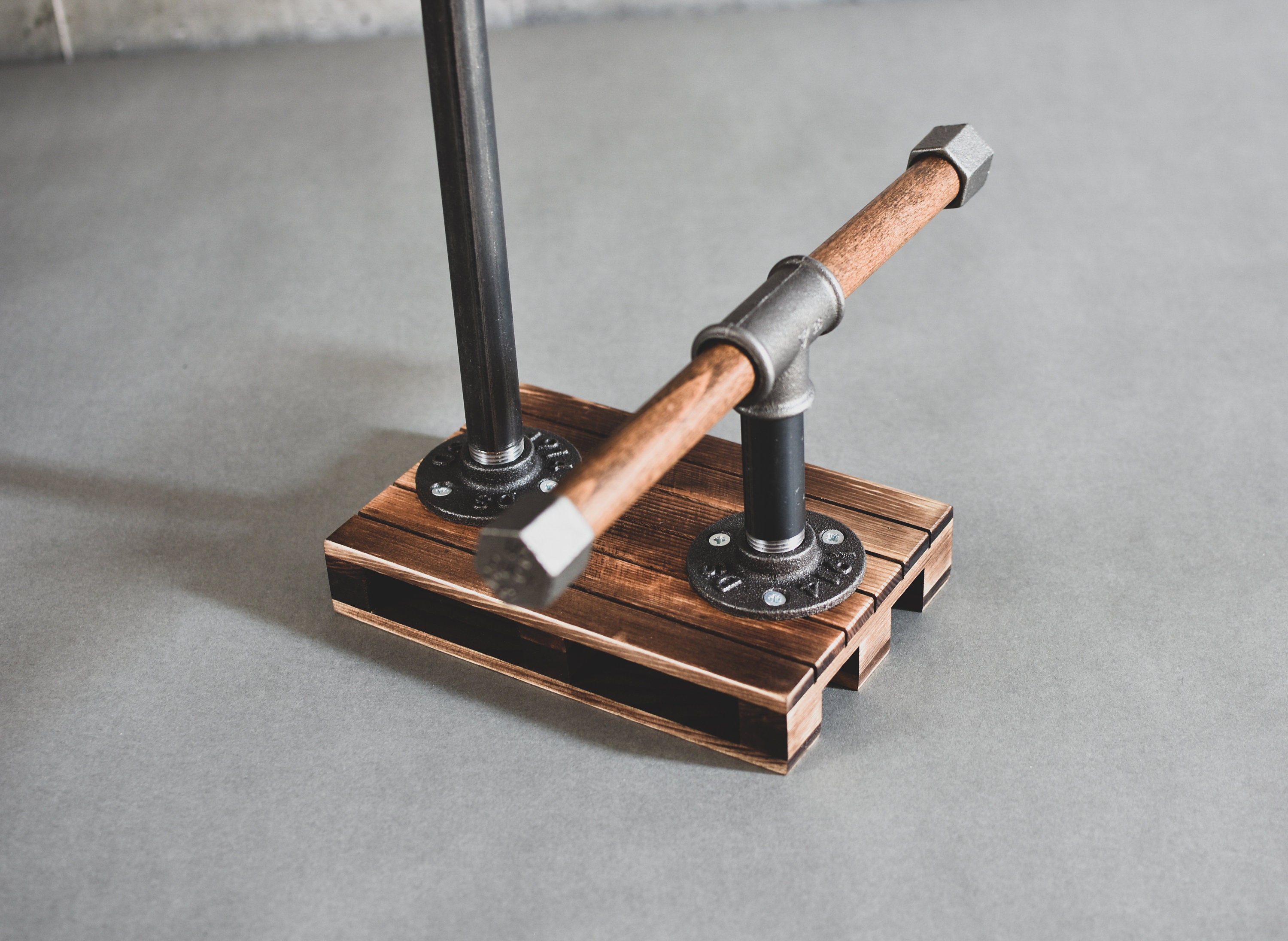Industrial Pipe Watch Stand Rack Bracelet Palette Base,wooden Holder ...