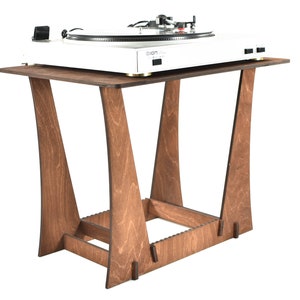 Vinyl Record Holder Turntable Stand Gramophone Stand Table Desk Record ...