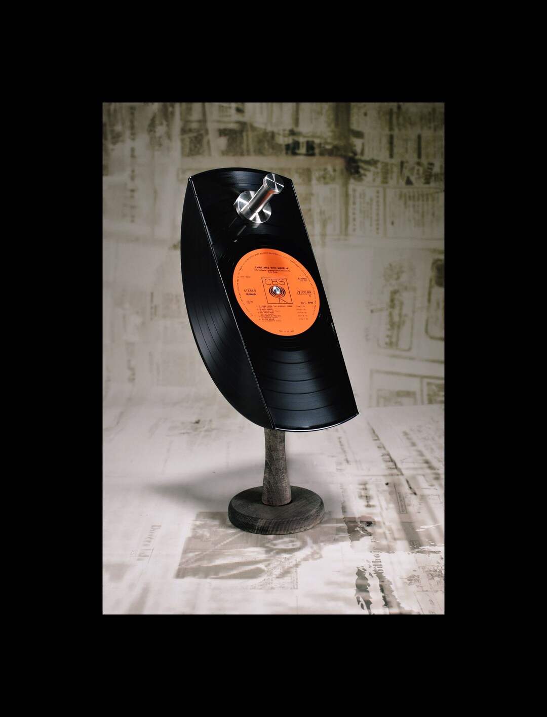 Vinyl Headphones Stand, Headset Stand, Headphone Hanger, Vinyl Record ...