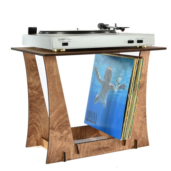 Record Turn Table Stand - Etsy