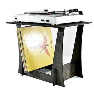 Vinyl Record Holder Turntable Stand Gramophone Stand Table Desk Record ...