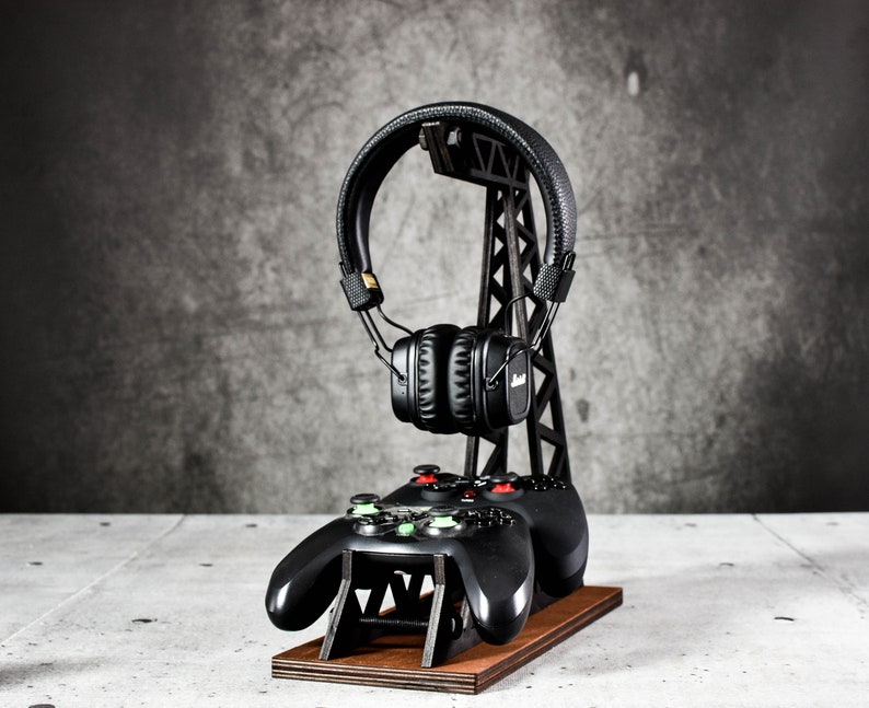 Game Controller Holder Headphones Stand Headset Hanger Mast - Etsy