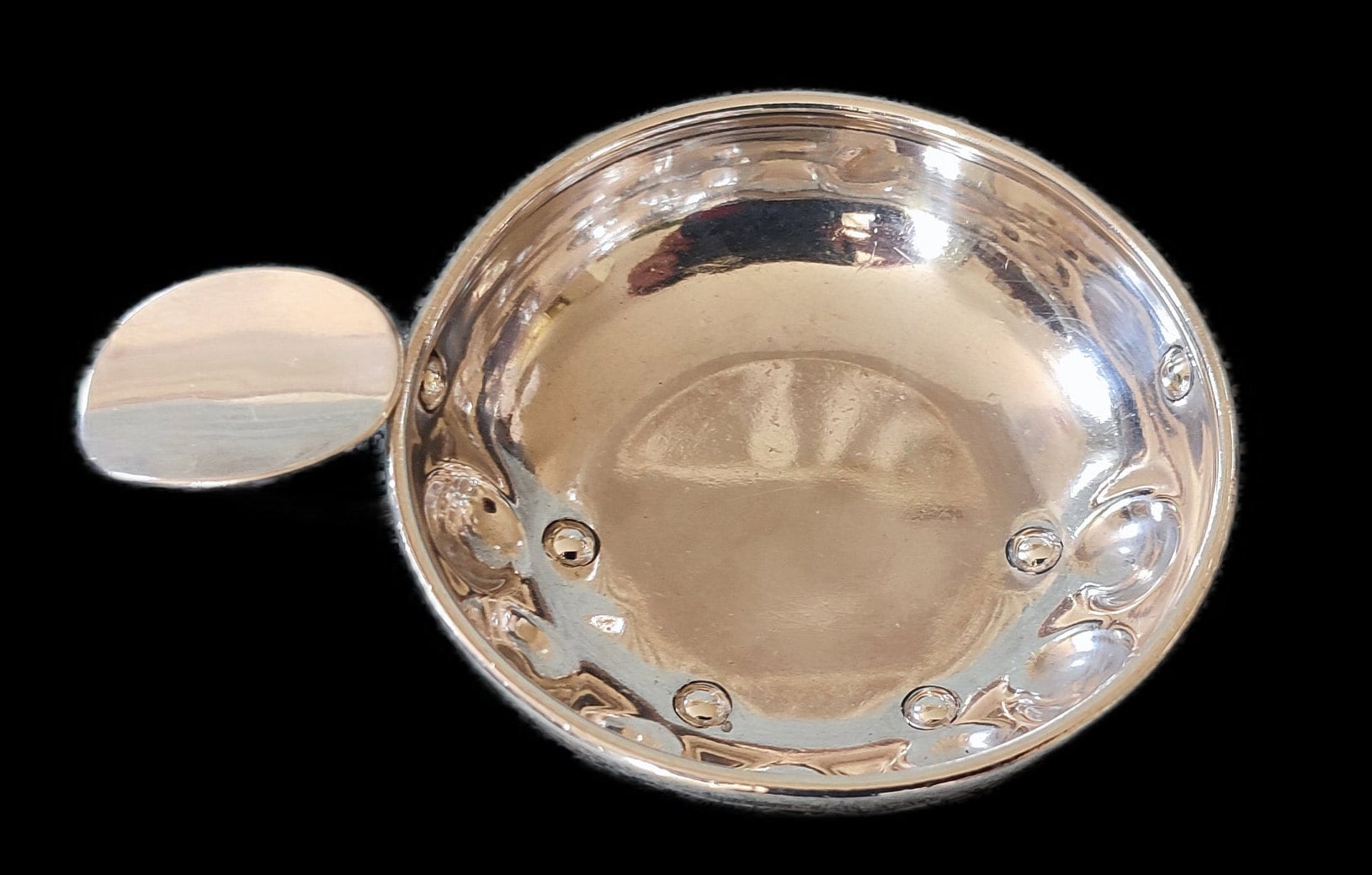 Etienne-auguste Courtois 1840s French 950 Silver Tastevin - Antique ...