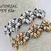 Beaded bracelet tutorial DiamonDuo GemDuo bead pattern | Etsy