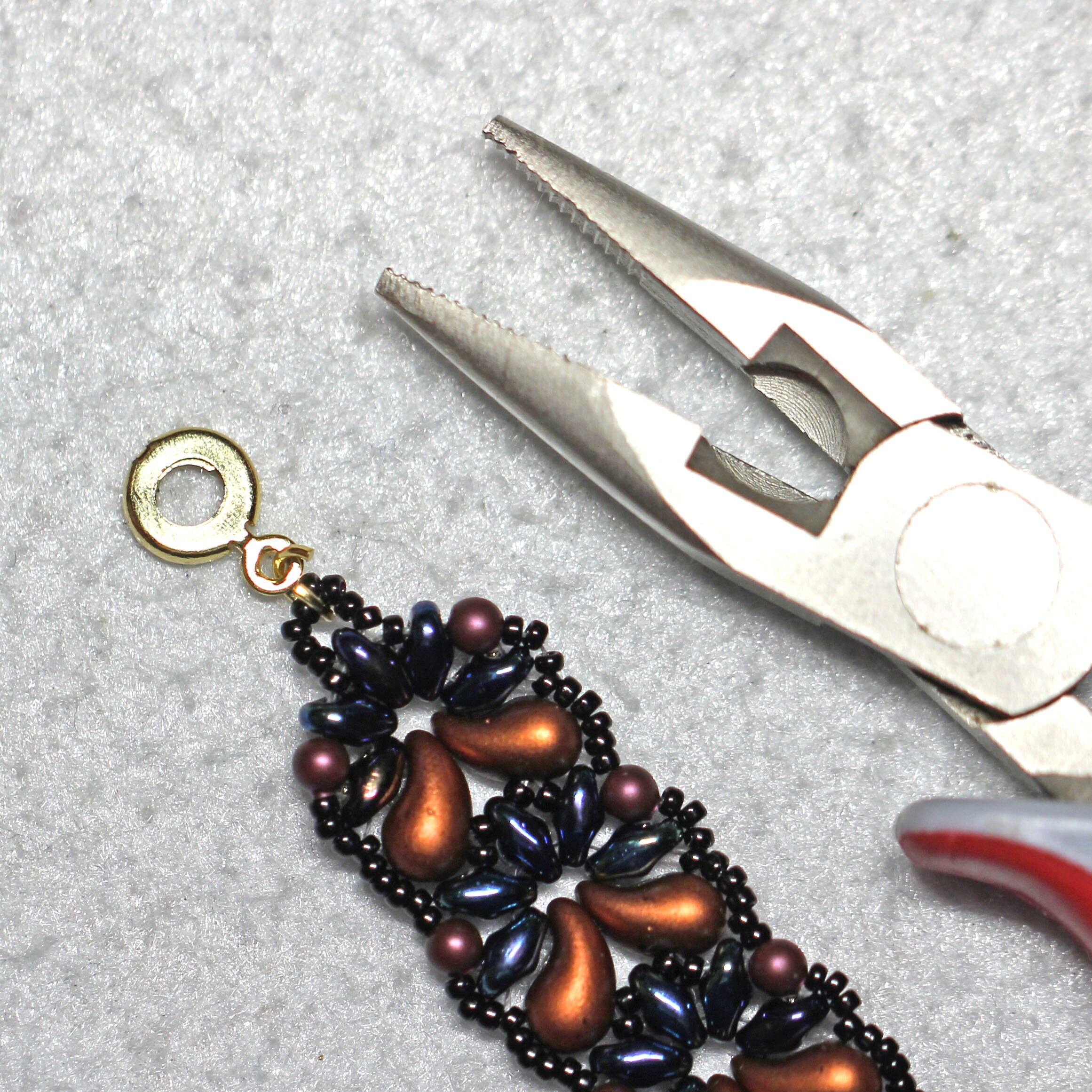 Beading Tutorial Beaded Bracelet Pattern Jewelry Tutorial - Etsy