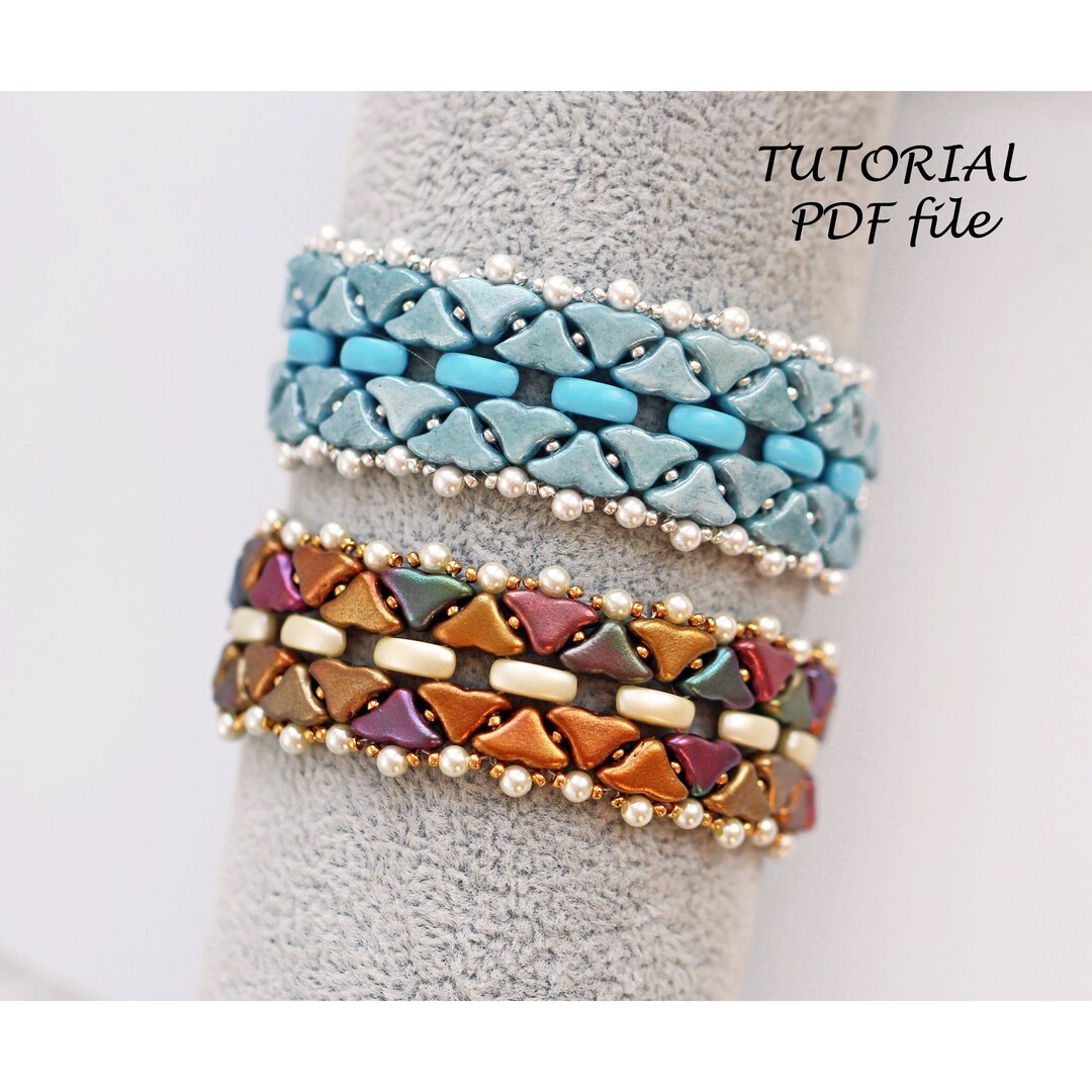 Tutorial Bracelet, Beading Tutorial, Bead Tutorial, Beaded Tutorial ...