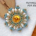 Beaded Pendant Tutorial Beading Pattern Irisduo Superduo Helios Par ...
