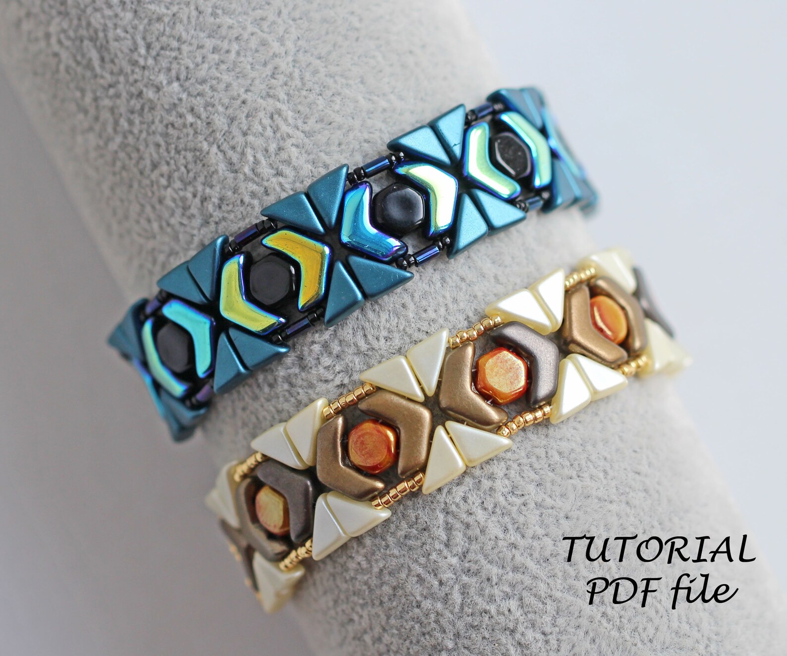 Beaded Bracelet Pattern Beadwork Pattern Beading Design - Etsy