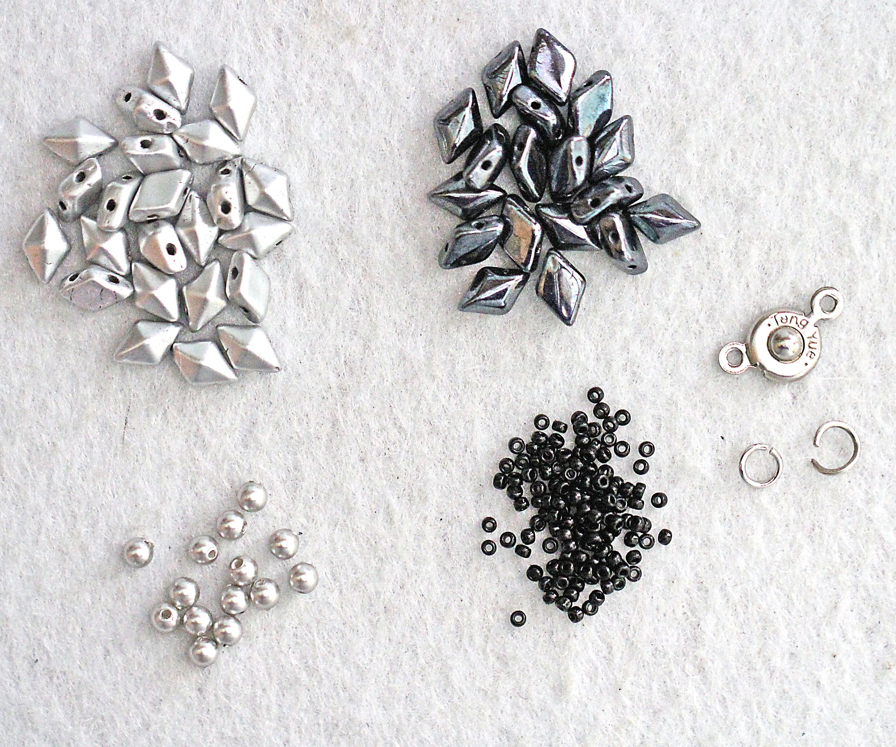 Beaded Bracelet Tutorial Diamonduo Gemduo Bead Pattern - Etsy