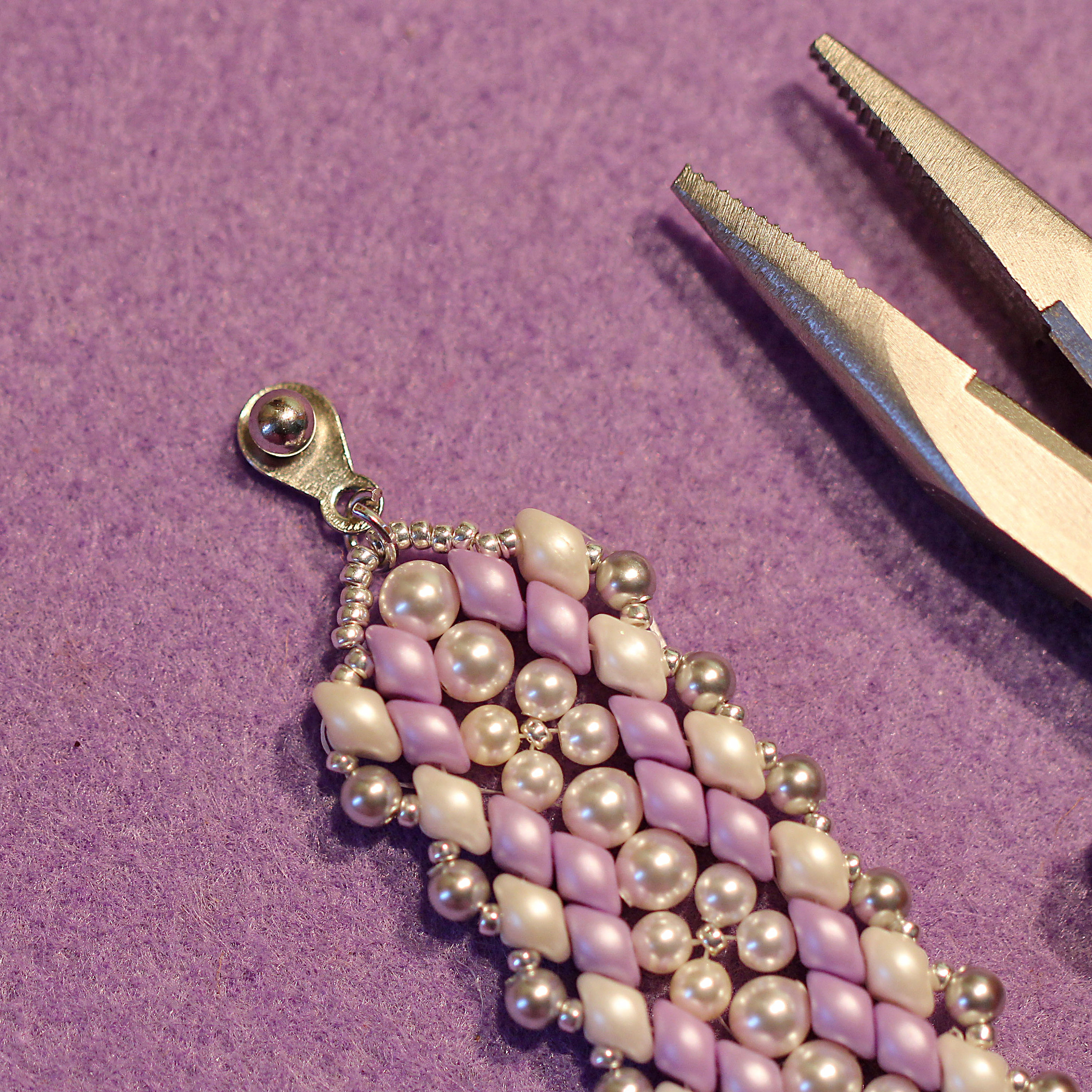 Beading Pattern Bracelet Tutorial DIY Jewelry Design Using Duo ES-O ...