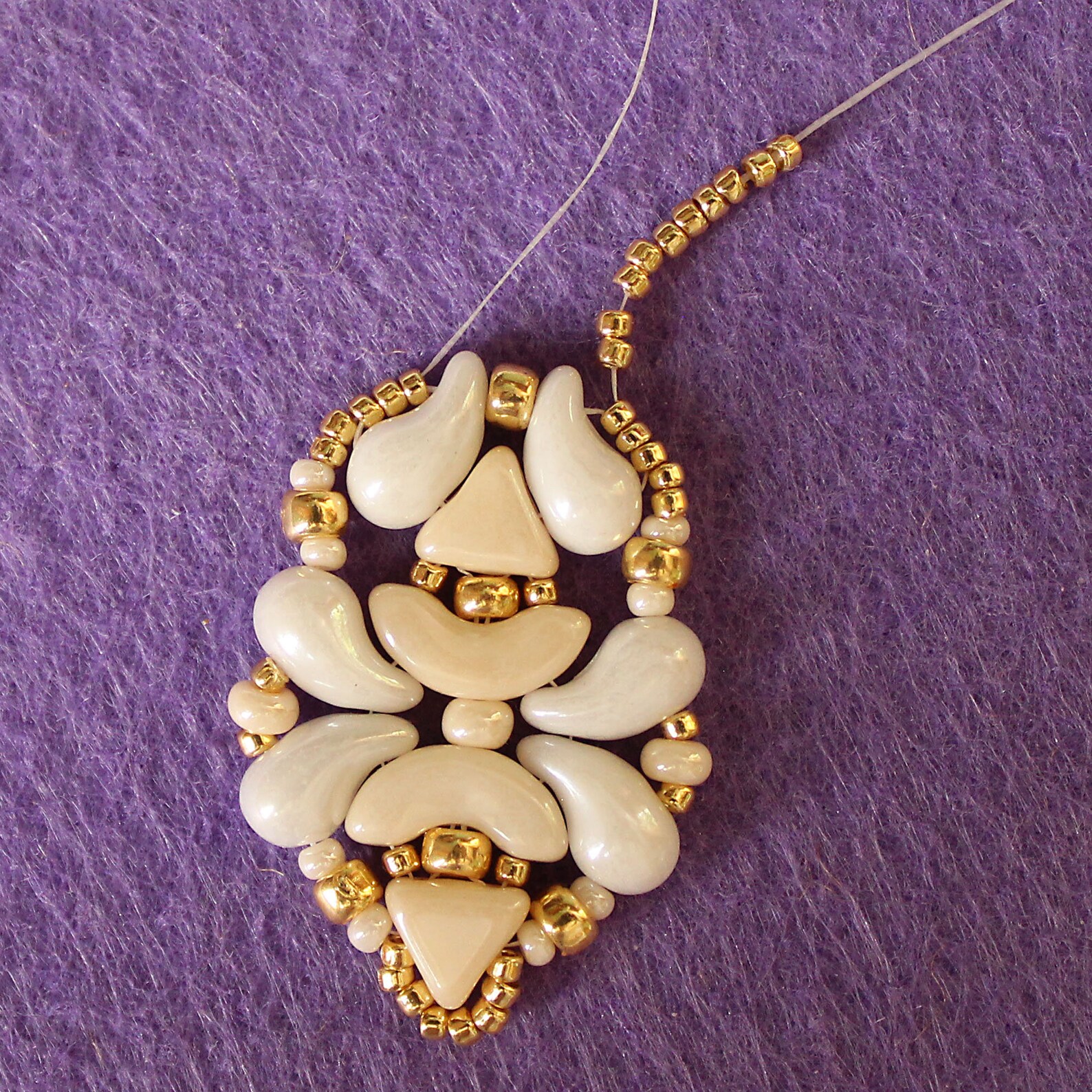 Bead weaving tutorial Bead jewelry tutorial Beading pattern | Etsy