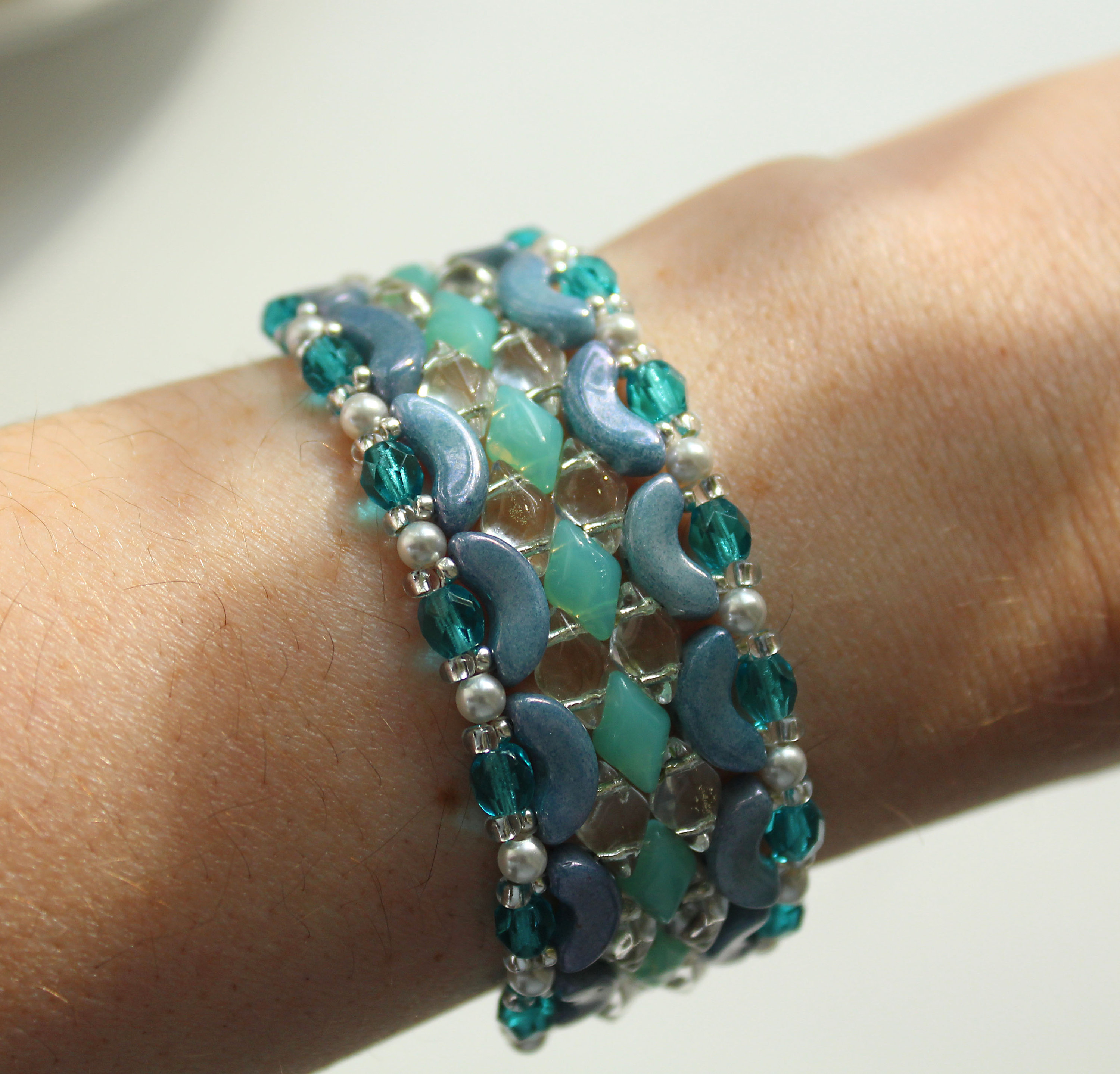 Beading Tutorial Bracelet Bead Tutorial Beaded Bracelet - Etsy