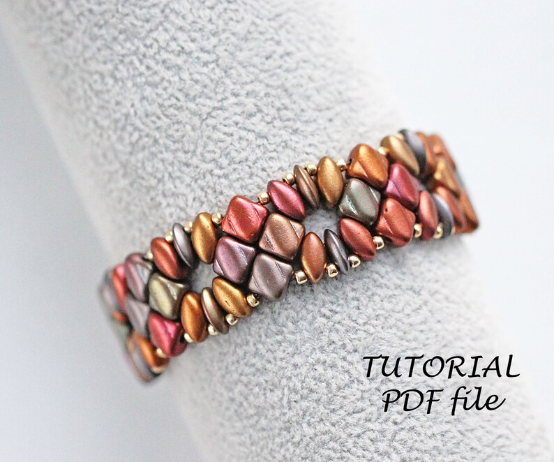 Beaded jewelry tutorial Bracelet tutorials Beginner | Etsy