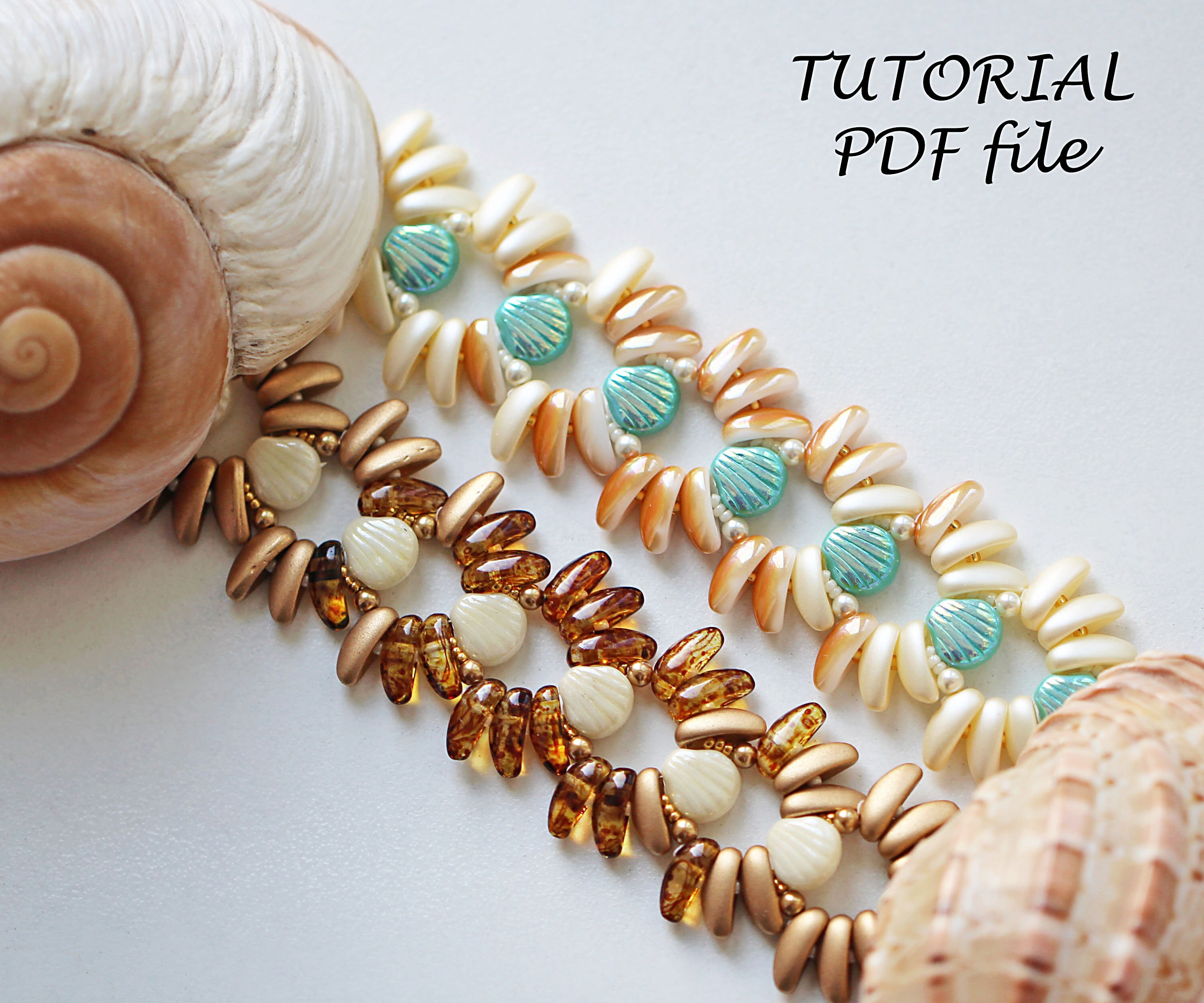 Beading tutorial Simple bracelet tutorial Beaded tutorial | Etsy