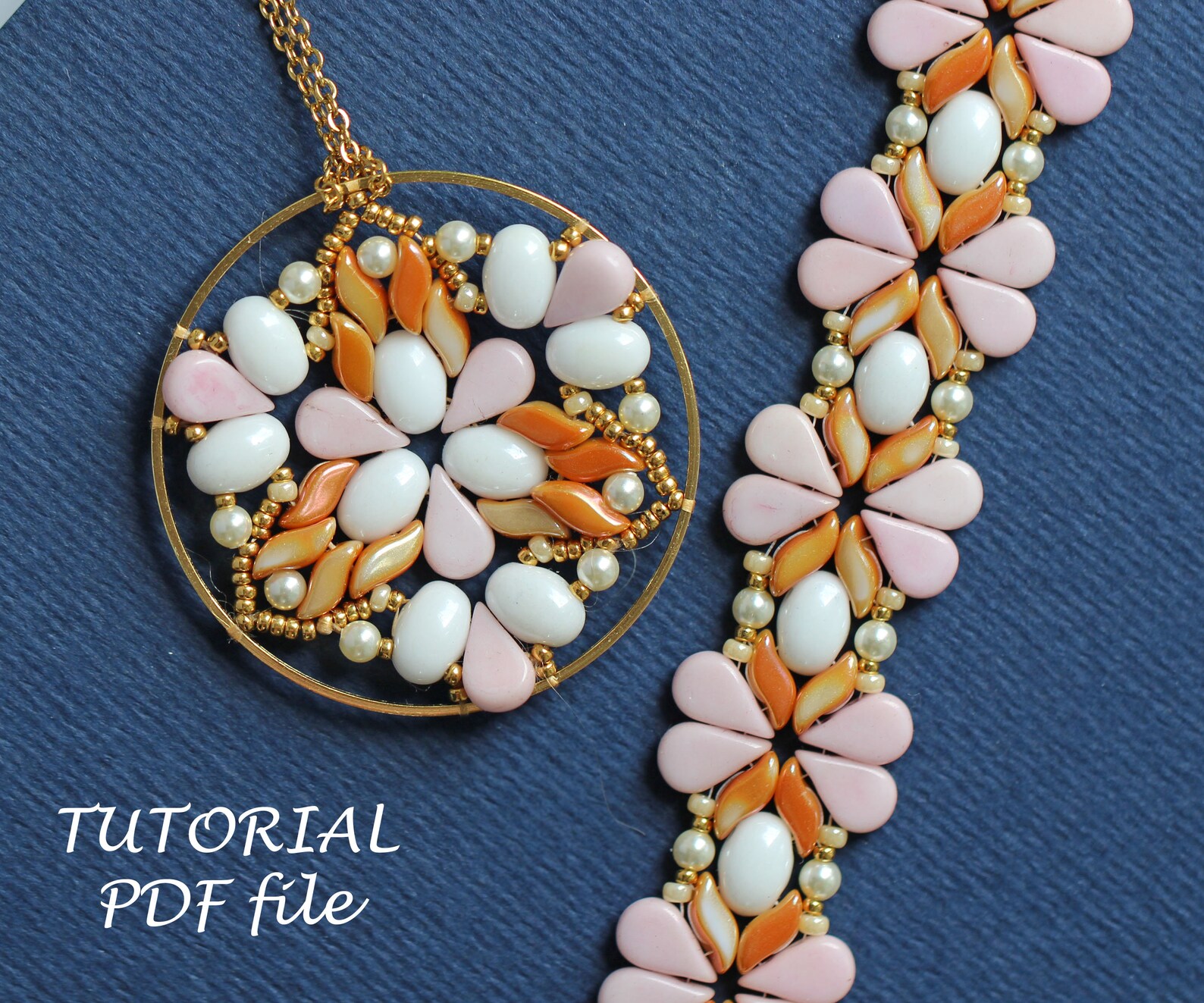 Beading Tutorial Jewelry Beadweaving Pattern - Etsy