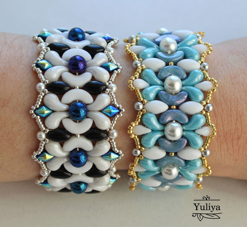 Beaded Bracelet Tutorial Bracelet Beading Tutorial | Etsy