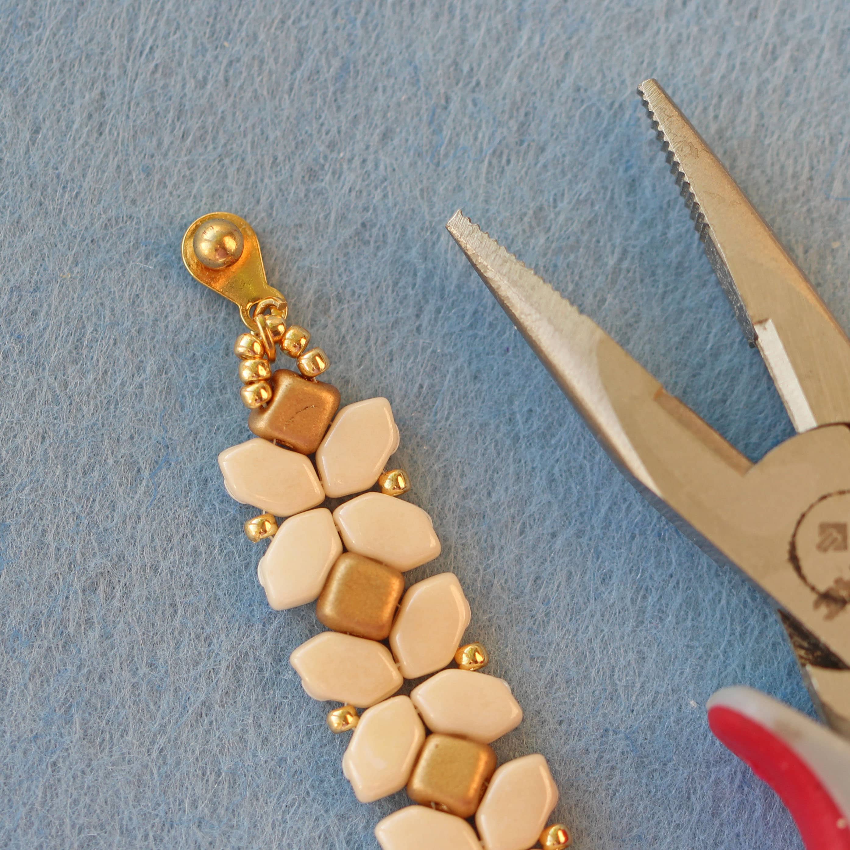 Beading Pattern Tutorial Bead Bracelet Paros Par Puca Design DIY ...