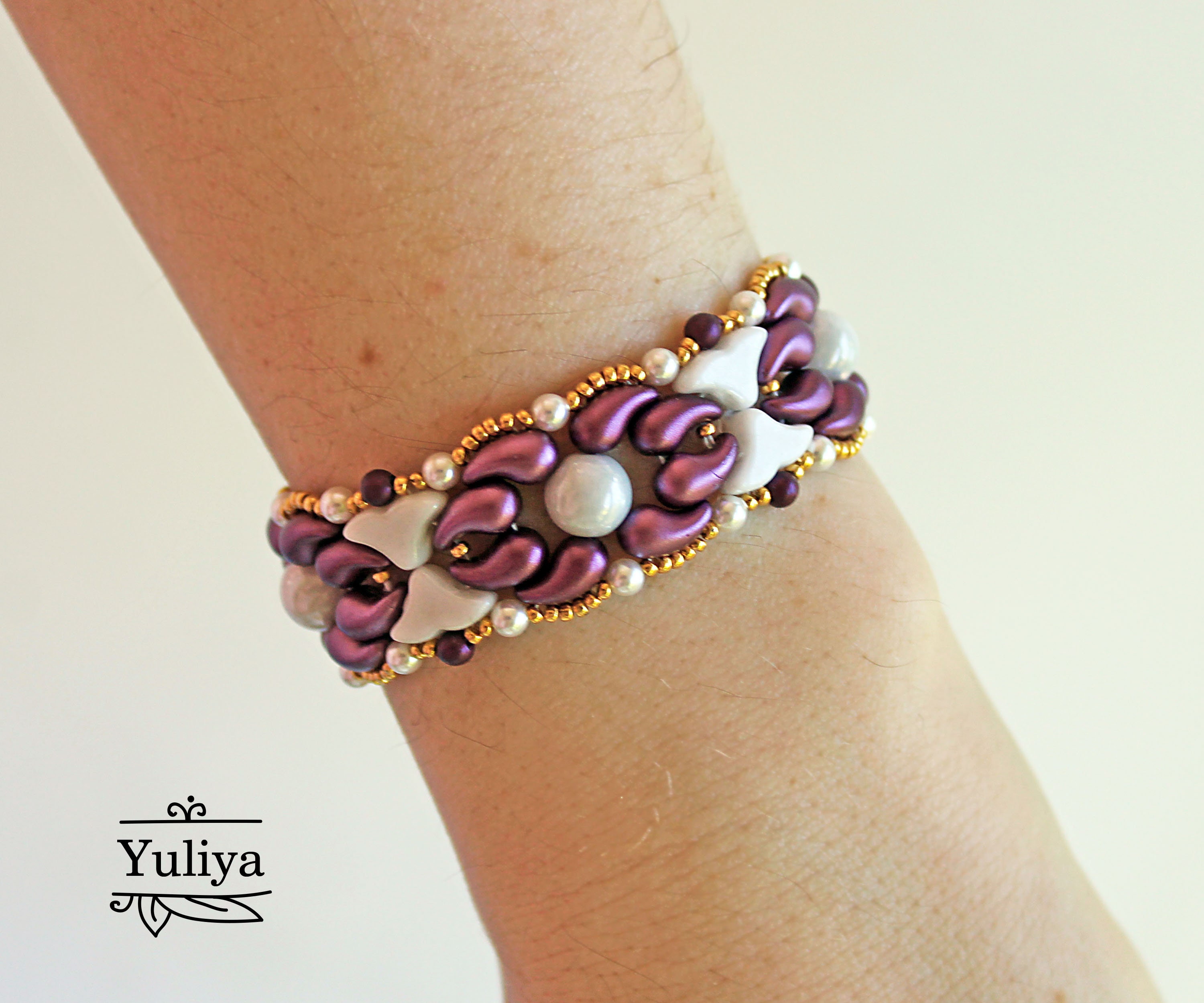 Beading Tutorial Bracelet Pattern Zoliduo Tutorial Helios - Etsy