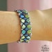 Beading Tutorial Bracelet, Ginko Bead Pattern, Bead Tutorial, Bead ...