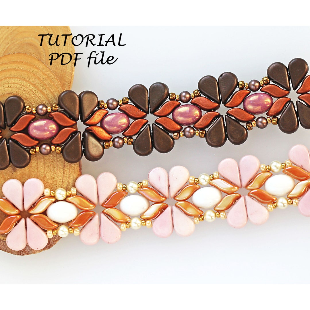 Beaded Bracelet Tutorial, Beading Tutorial Bracelet ~ Stormduo Tutorial ...