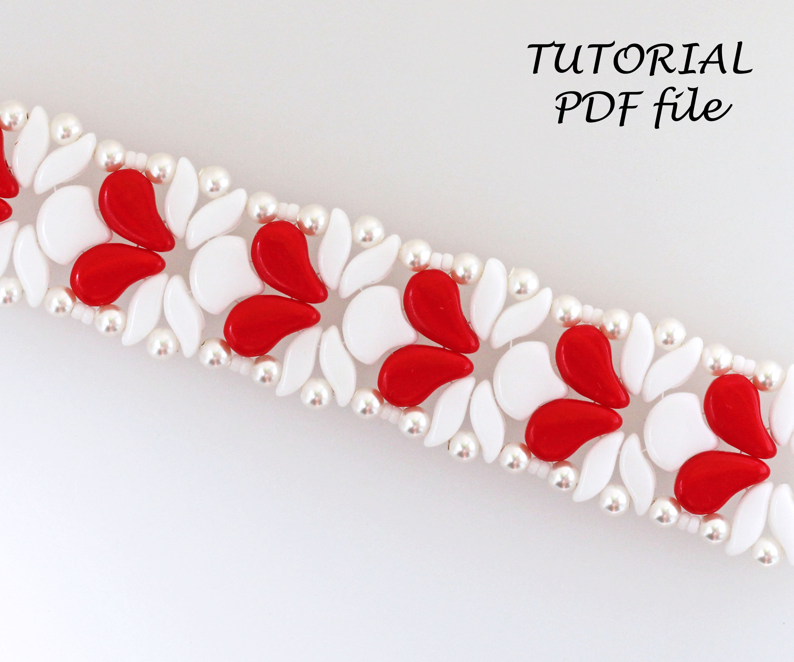 Beading tutorial Beaded bracelet pattern Beaded jewelry | Etsy