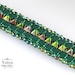 Bead Weaving Bracelet Tutorial Tile Bead Tutorial, Pyramid Bead Pattern ...