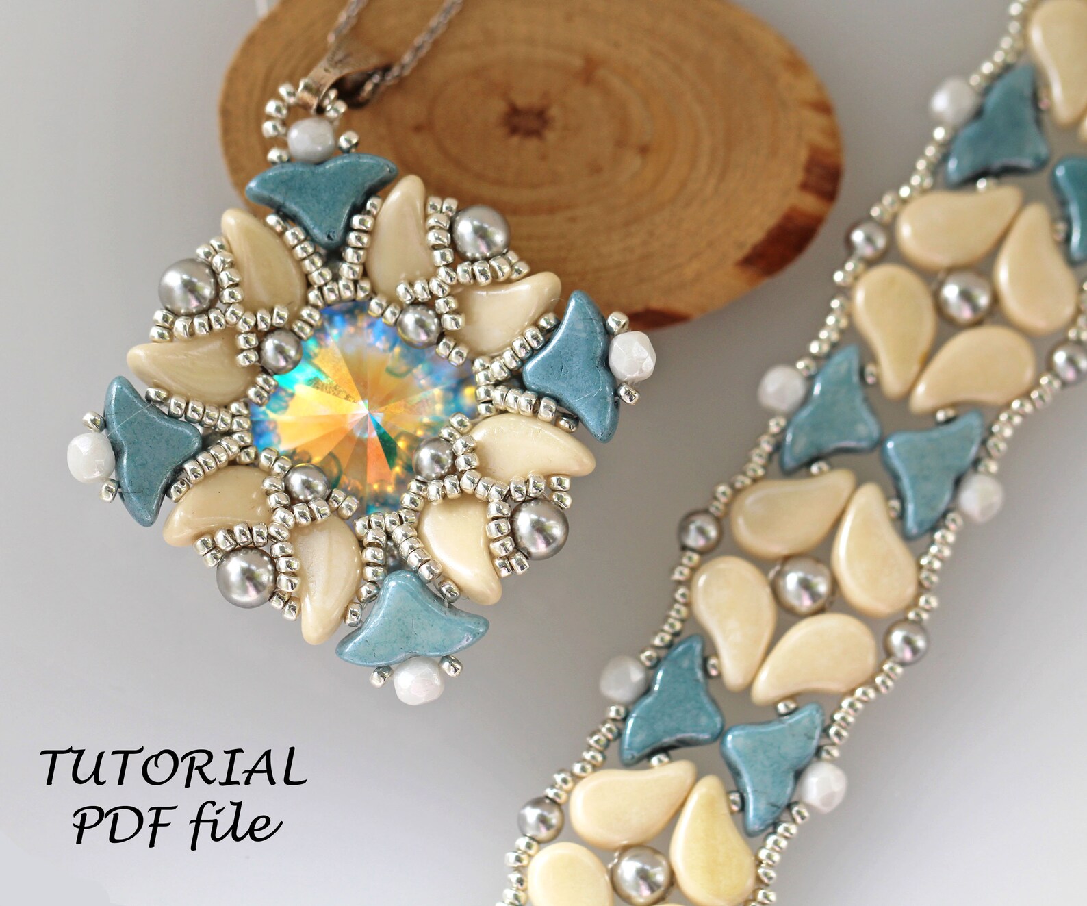 Beaded jewelry tutorial Bead pattern Beading tutorials and | Etsy