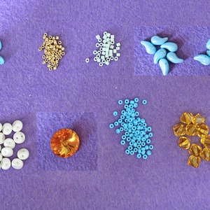 Beaded Pendant Pattern, Bead Swarovski Pattern, Swarovski Tutorial ...