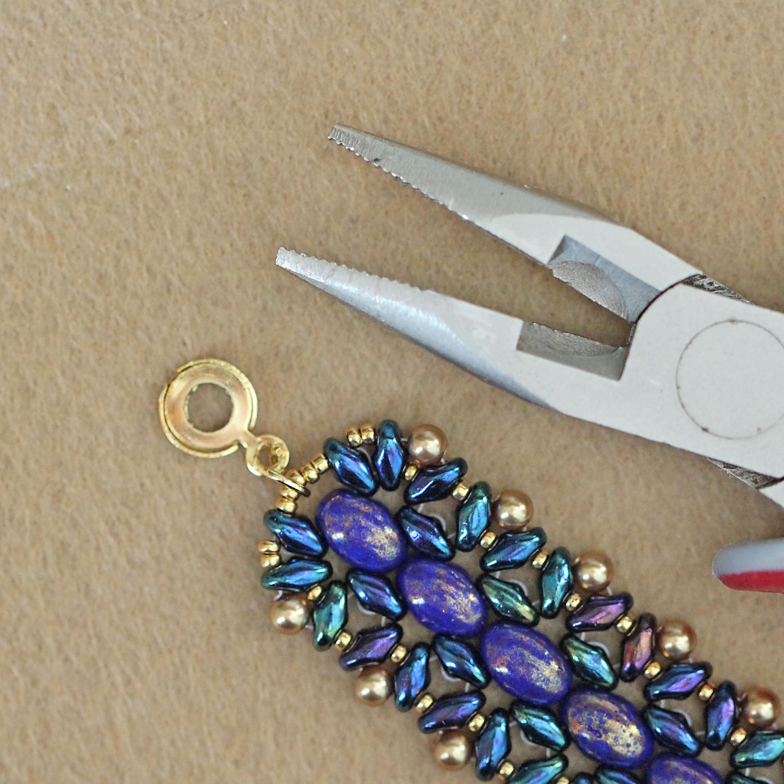 SuperDuo bead pattern Beaded bracelet with SuperDuo Beading | Etsy