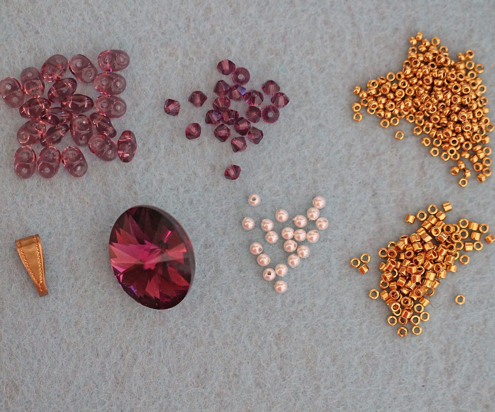 Pendant Tutorial Bead Rivoli Pattern Oval Rivoli 18x13.5 | Etsy