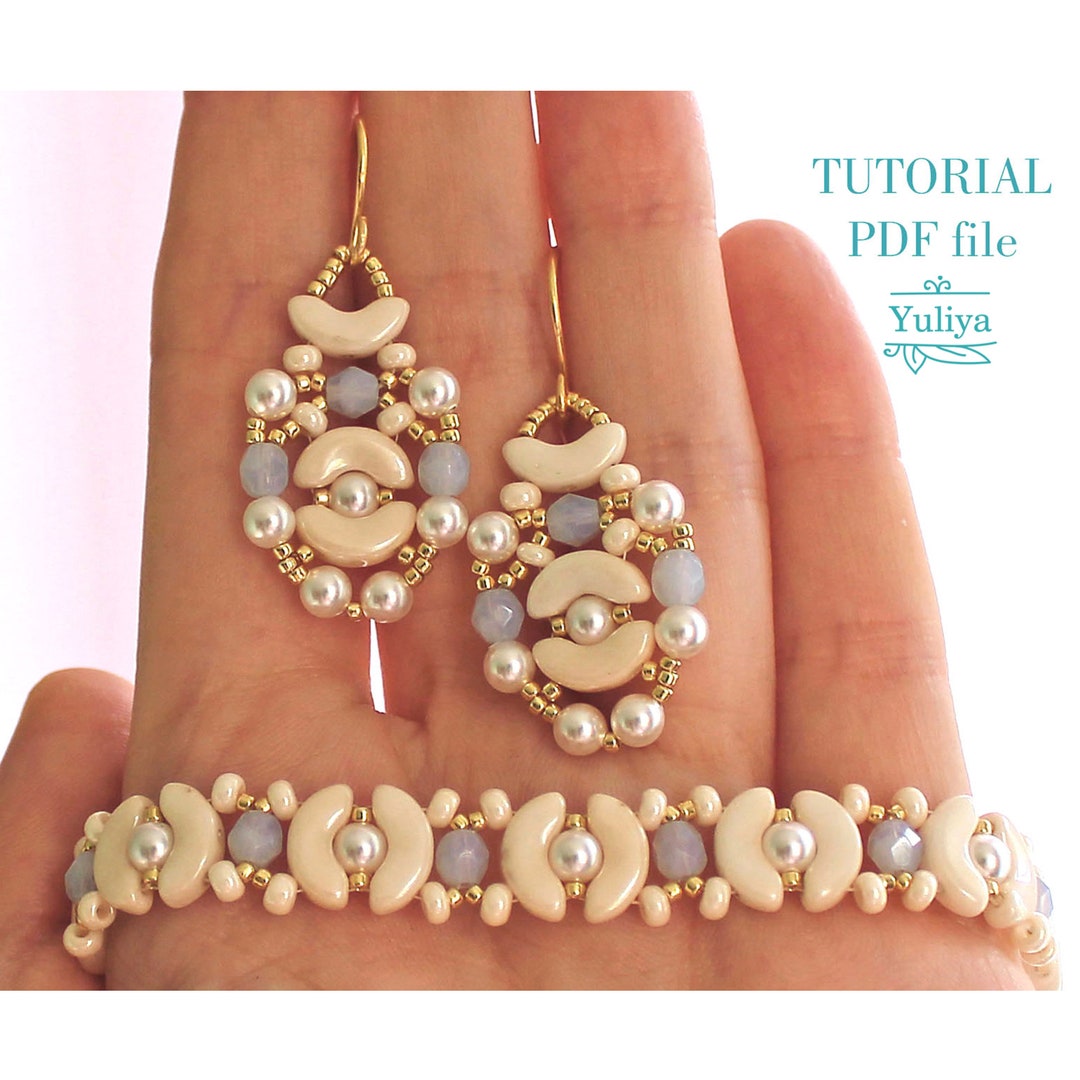 Jewelry Tutorial, Bead Jewelry Tutorial, Simple Bead Pattern With ...