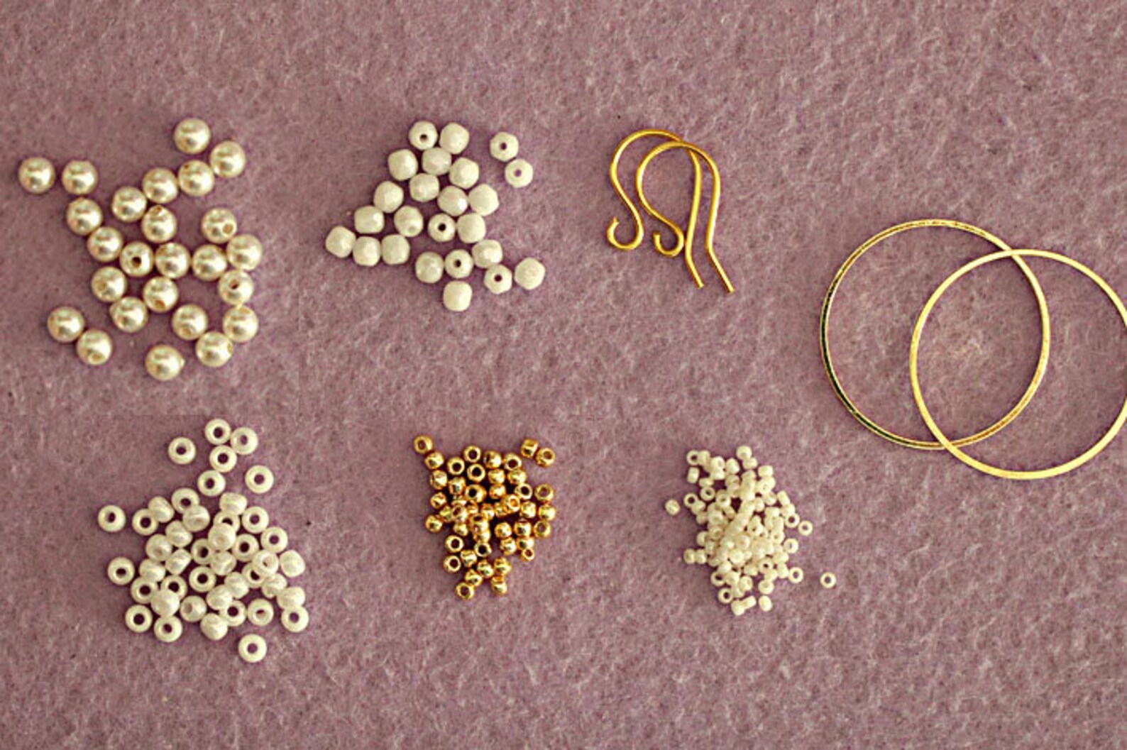 Tutorial Hoop Earrings, Brick Stitch Earrings Beading Pattern, Fringe ...