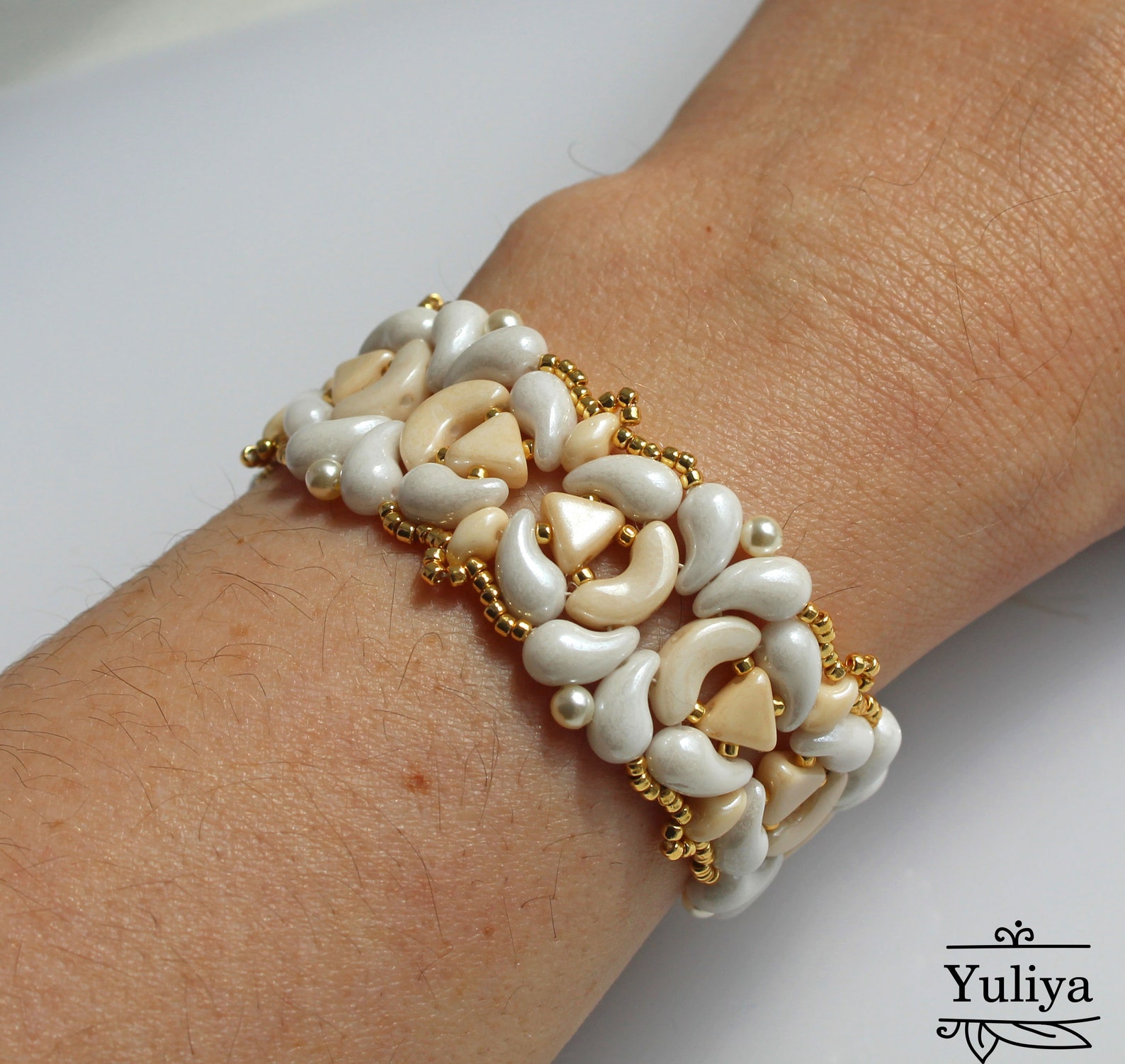 Bead weaving tutorial Bead jewelry tutorial Beading pattern | Etsy