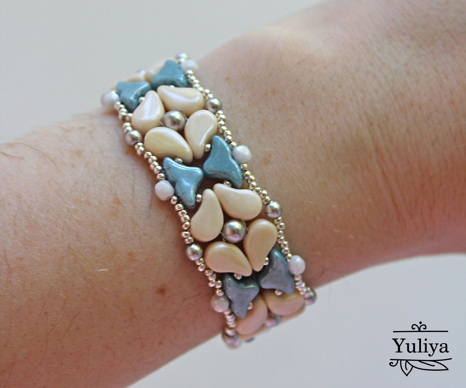 Beaded jewelry tutorial Bead pattern Beading tutorials and | Etsy