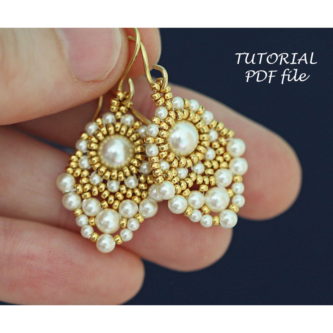 Beading Tutorial Earrings, Earrings Tutorials & Patterns, Diy Earrings ...
