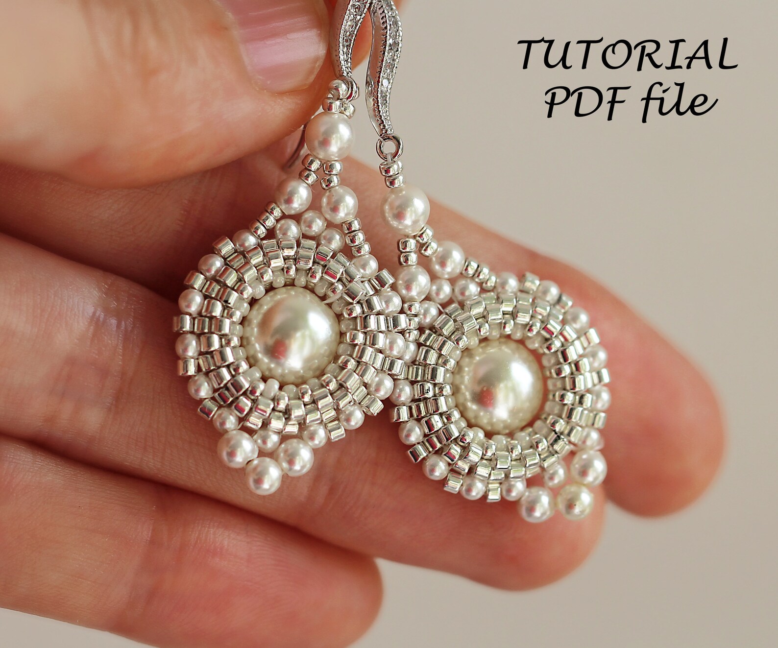Beaded Earrings Tutorial Earrings Tutorials Patterns Small Earrings