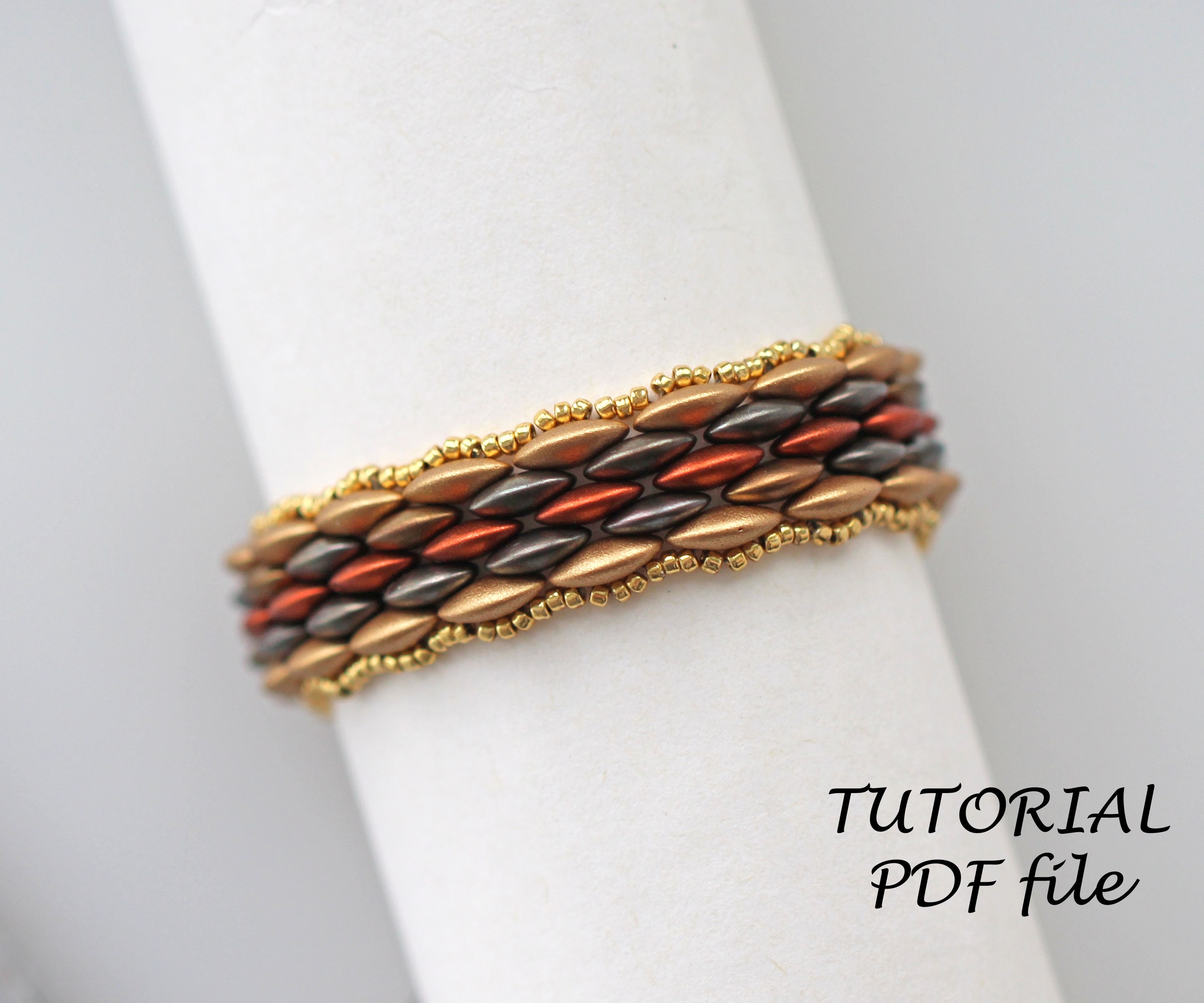 Beaded Bracelet Pattern Beading Pattern Bracelet Tutorial - Etsy