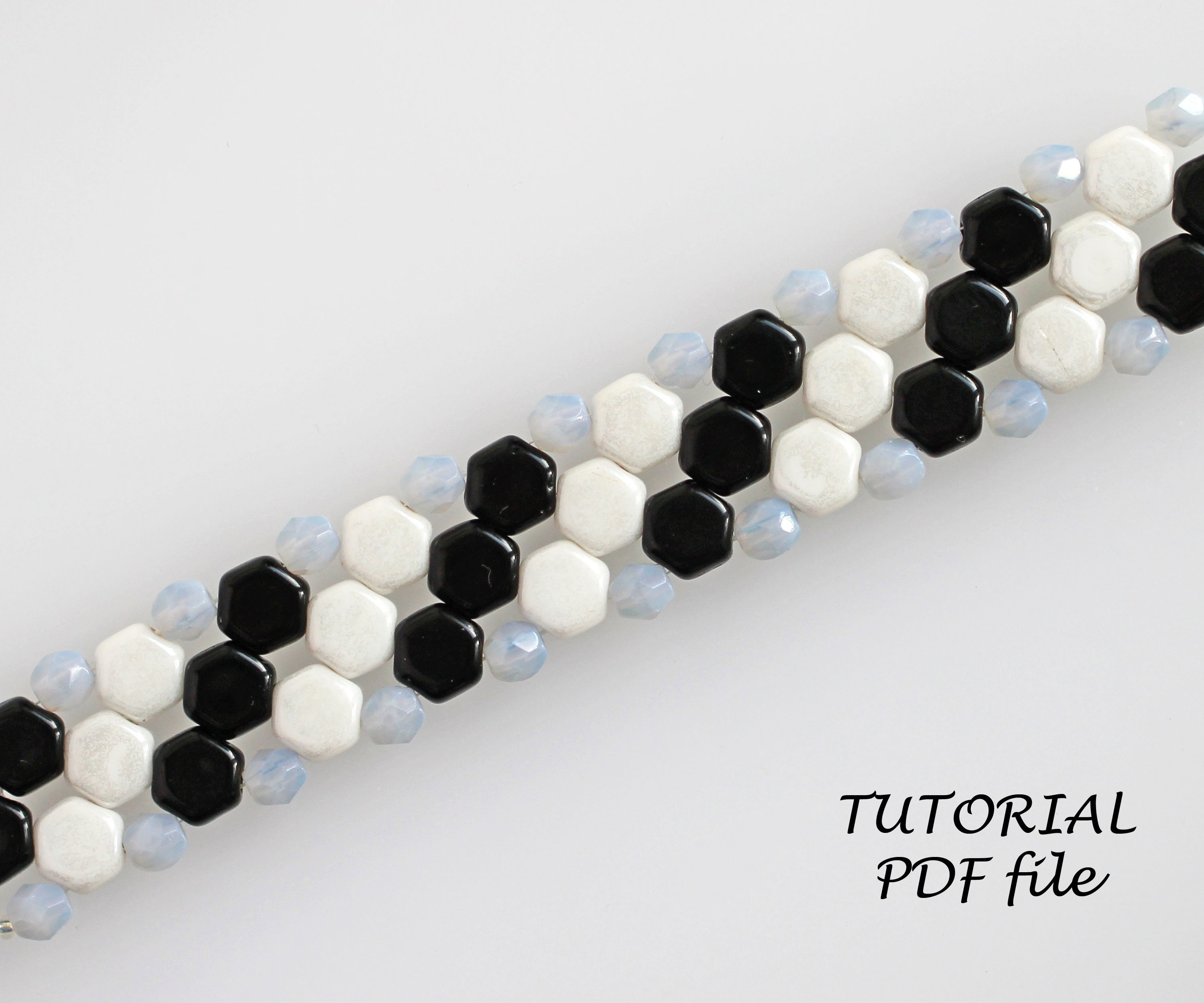 Bead Tutorial Pattern Beaded Bracelet Beading Tutorial Bead - Etsy