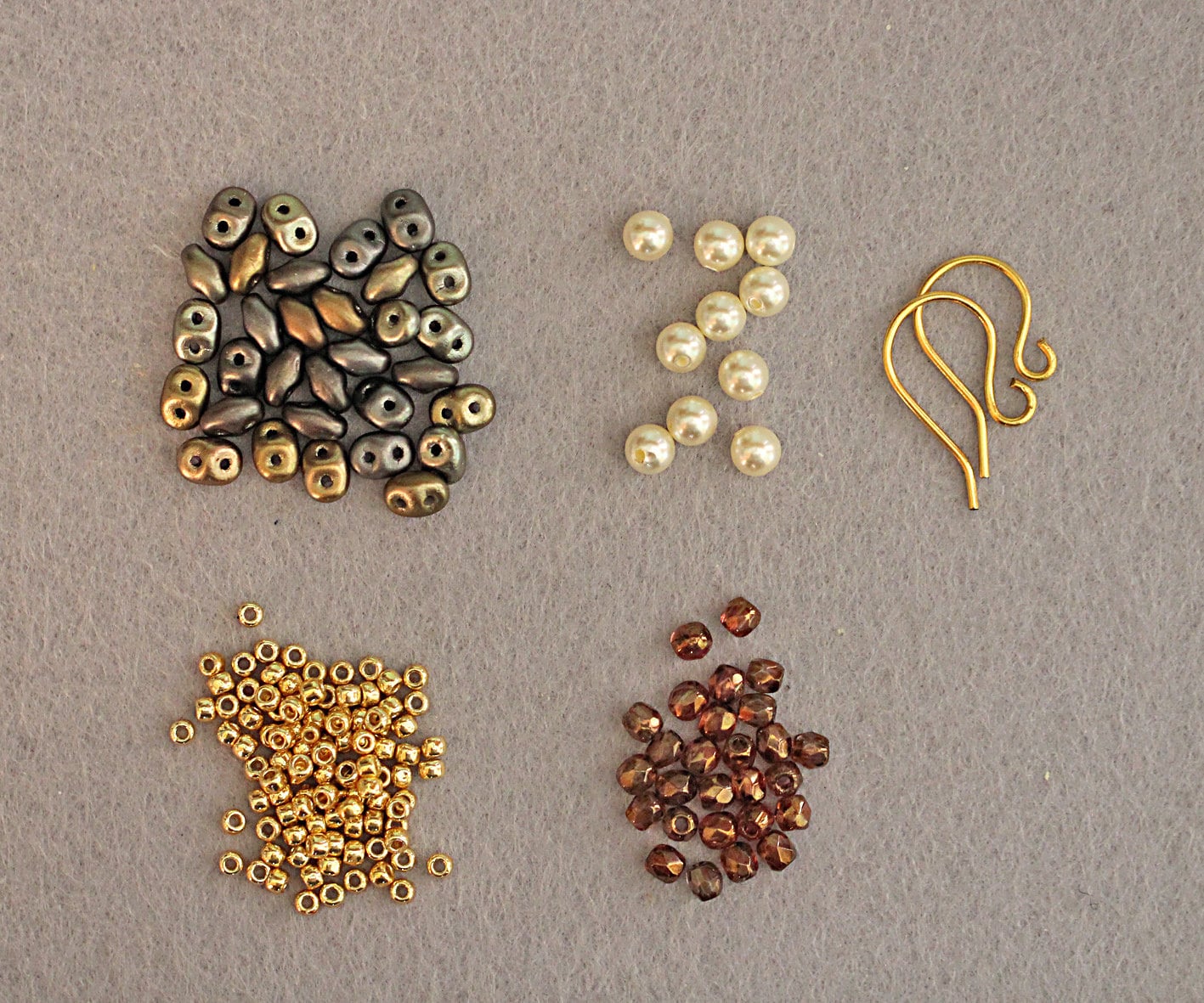 Hoop Earrings Tutorial, Bead Earrings Pattern, Seed Bead Tutorial ...